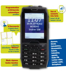 téléphone solide antichoc senior, résistant et blindé
